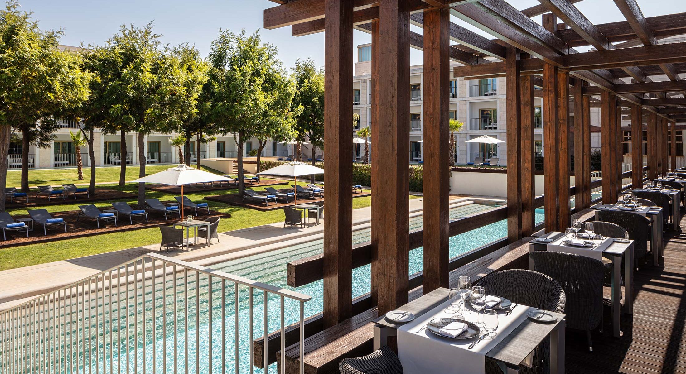Cascades Pool Bar ~ Victoria Golf Resort & SPA, managed by Accor